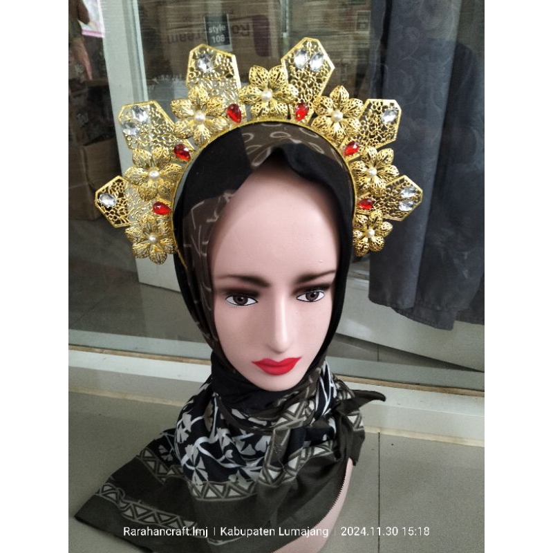 Jual mahkota bando adat bando tari bando karnaval (72) | Shopee Indonesia