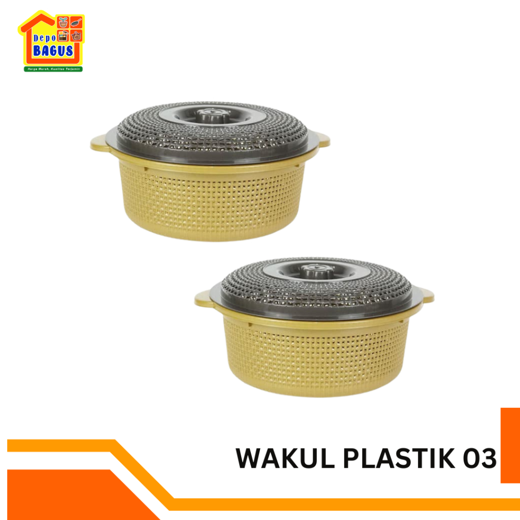 Jual Wakul Arjuna Gold Wakul Tutup Wakul Plastik Wakul Nasi | Shopee ...
