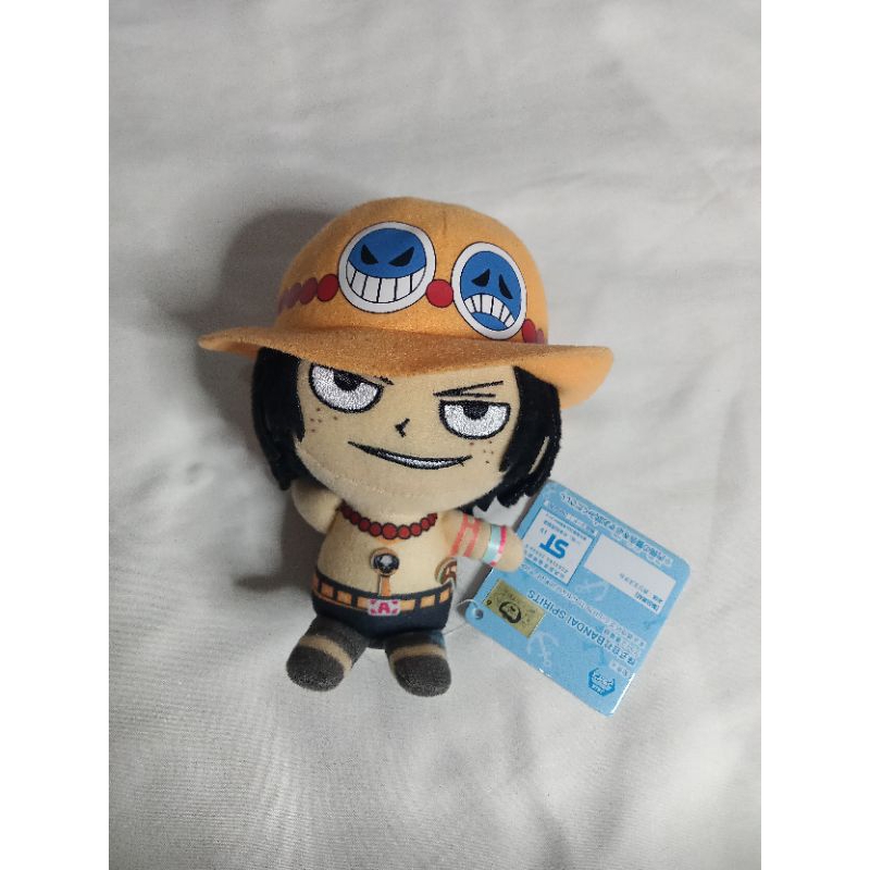 Jual [SALE TUTUP TOKO] Sitting Plush Nuigurumi One Piece - Ace | Shopee ...