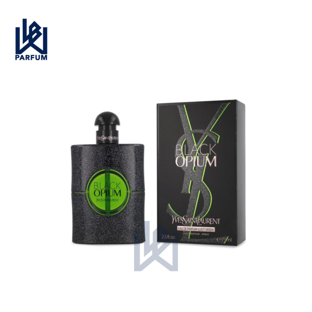 Jual YSL Yves Saint Laurent Black Opium Illicit Green EDP 75Ml | Shopee ...