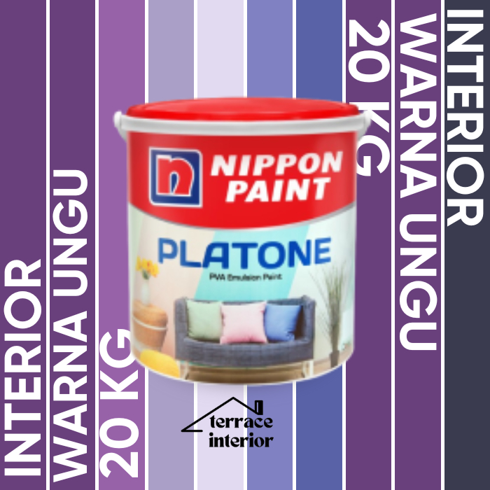 Jual Cat Tembok Interior Nippon Paint Platone Warna Orange 20 KG ...