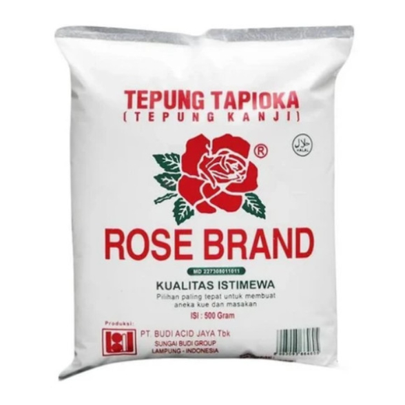 Jual Tepung Tapioka Rose Brand 500g | Shopee Indonesia