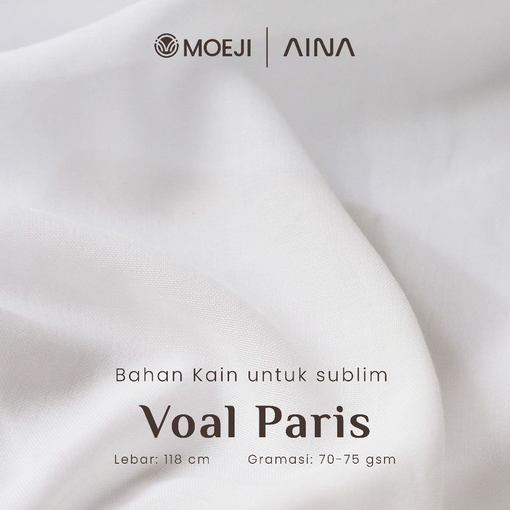 Jual KAIN VOAL PARIS - 118 CM - SUBLIME 1 UK HIJAB | Shopee Indonesia