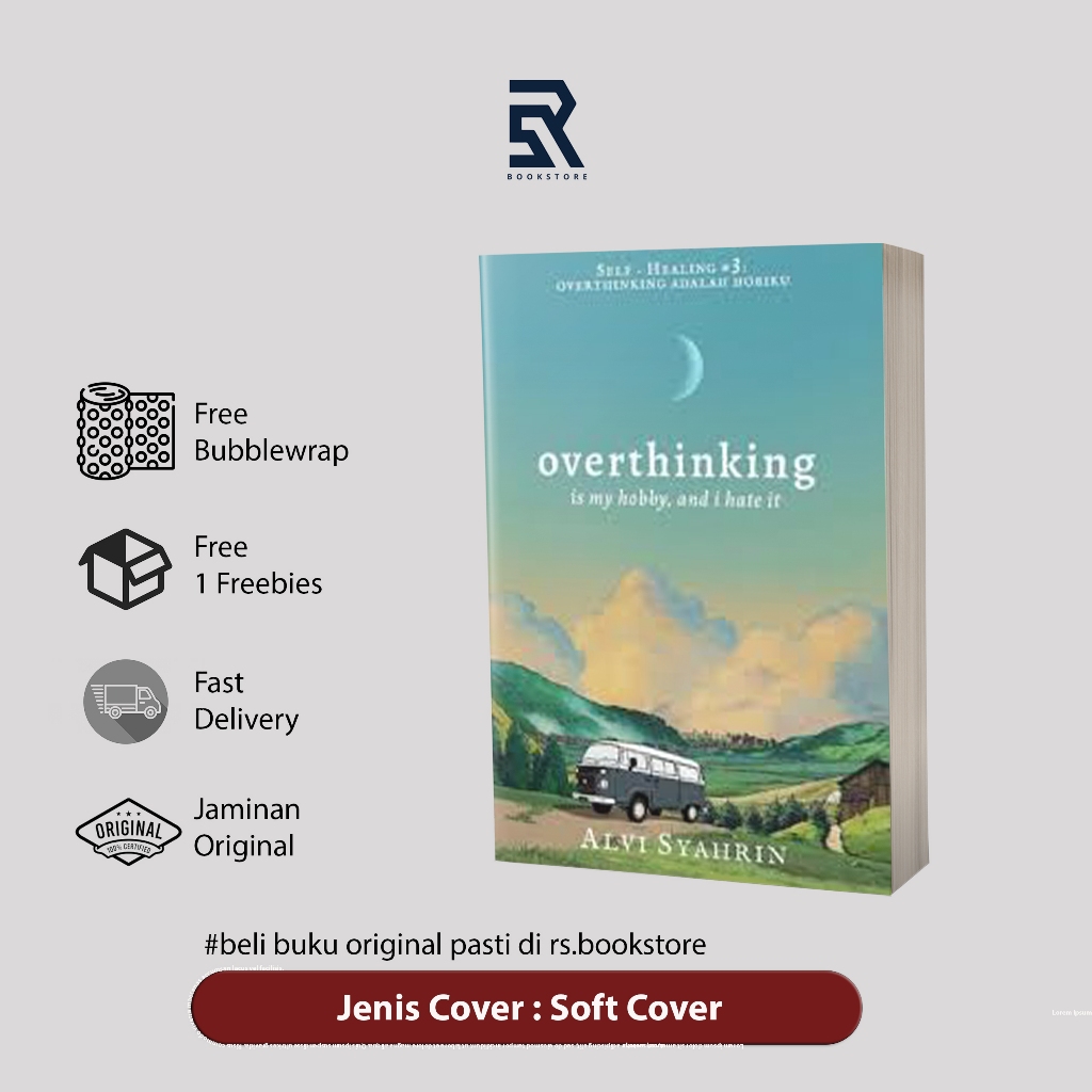 Jual Self Improvement - Overthinking Is My Hobby, and I Hate It - Alvi ...