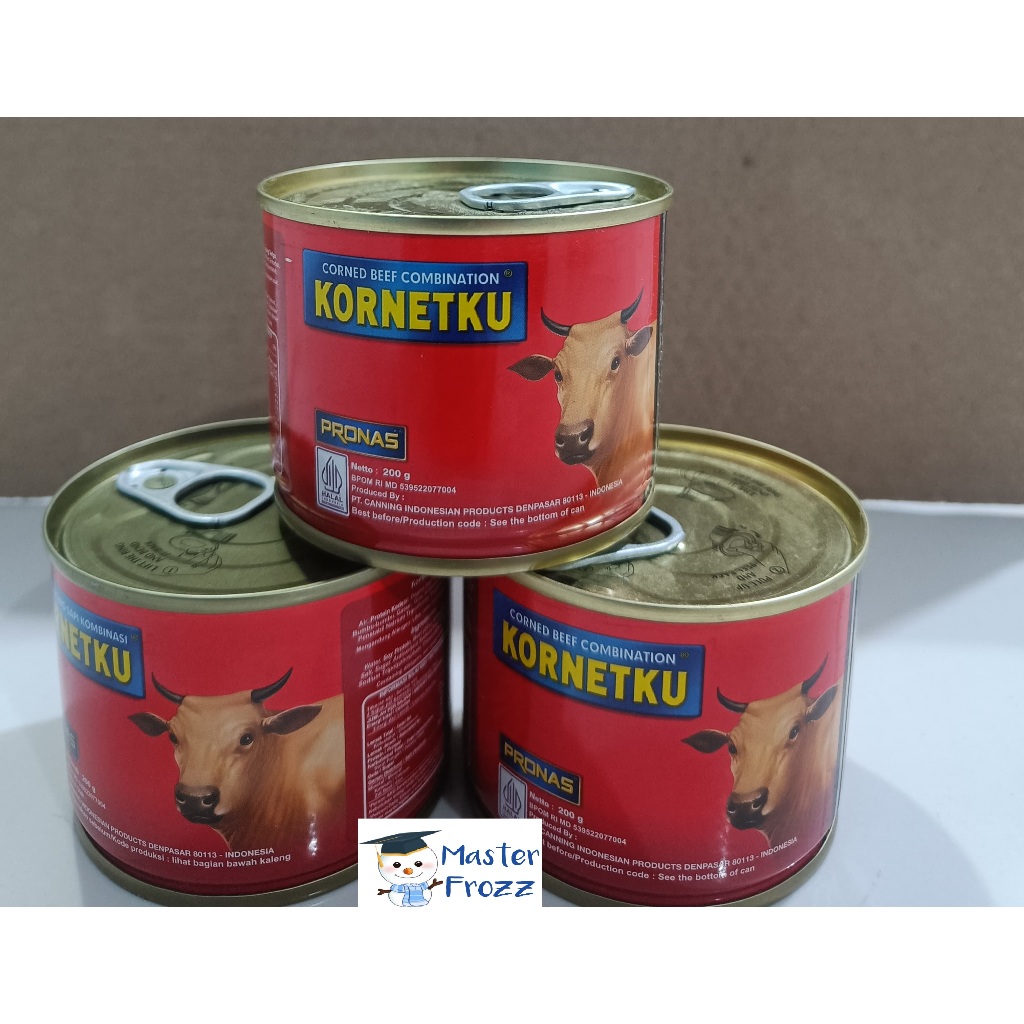 Jual Pronas Kornetku | Beef Corned 200gr | Shopee Indonesia