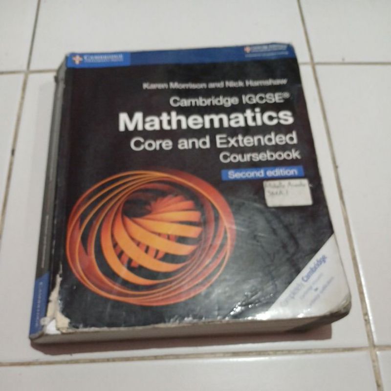 Jual Cambridge Igcse Mathematics Core And Extended Coursebook Second Edition Shopee Indonesia
