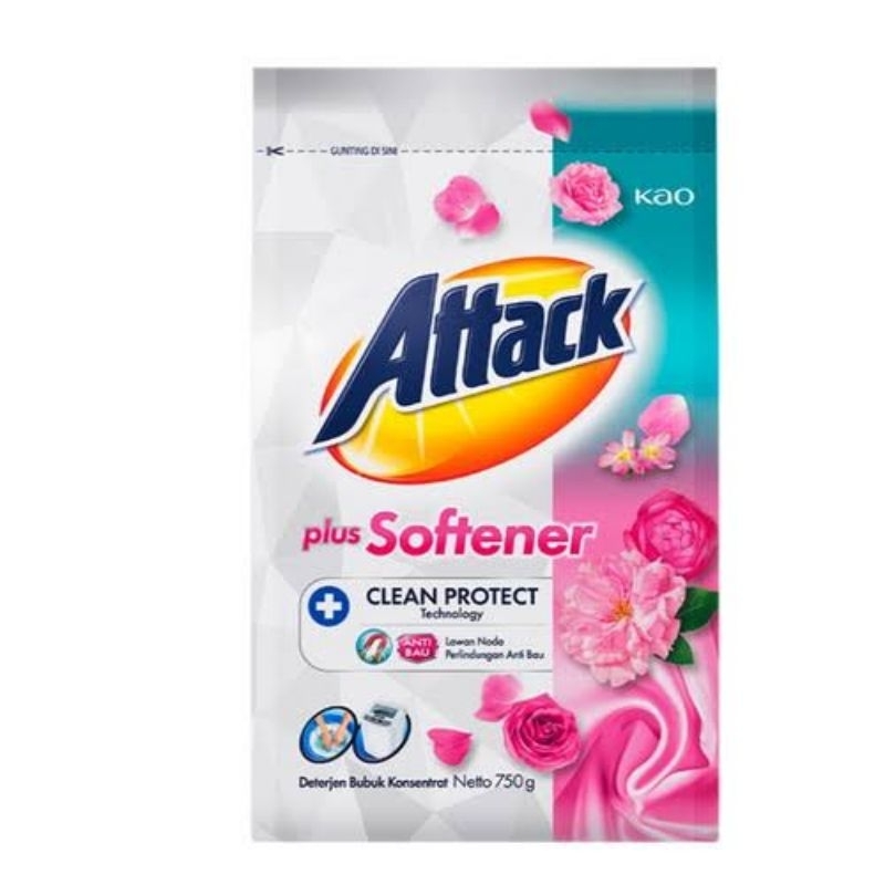 Jual Attack Detergent plus softener 750gr | Shopee Indonesia