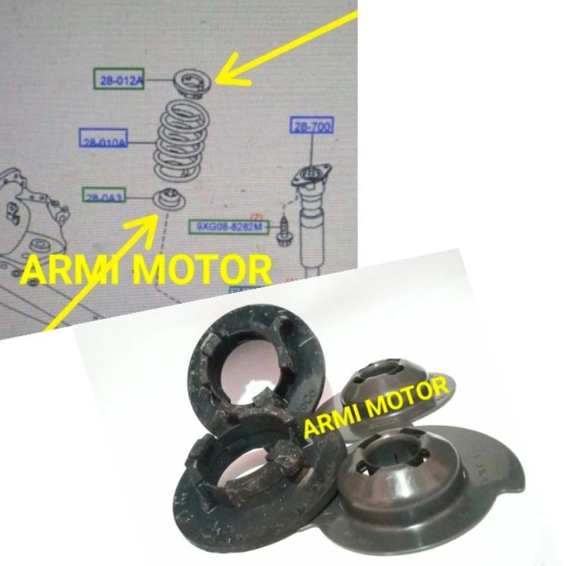 Jual Karet Peer Shockbreaker Belakang Ford Fiesta & Mazda 2 Non Sky ...