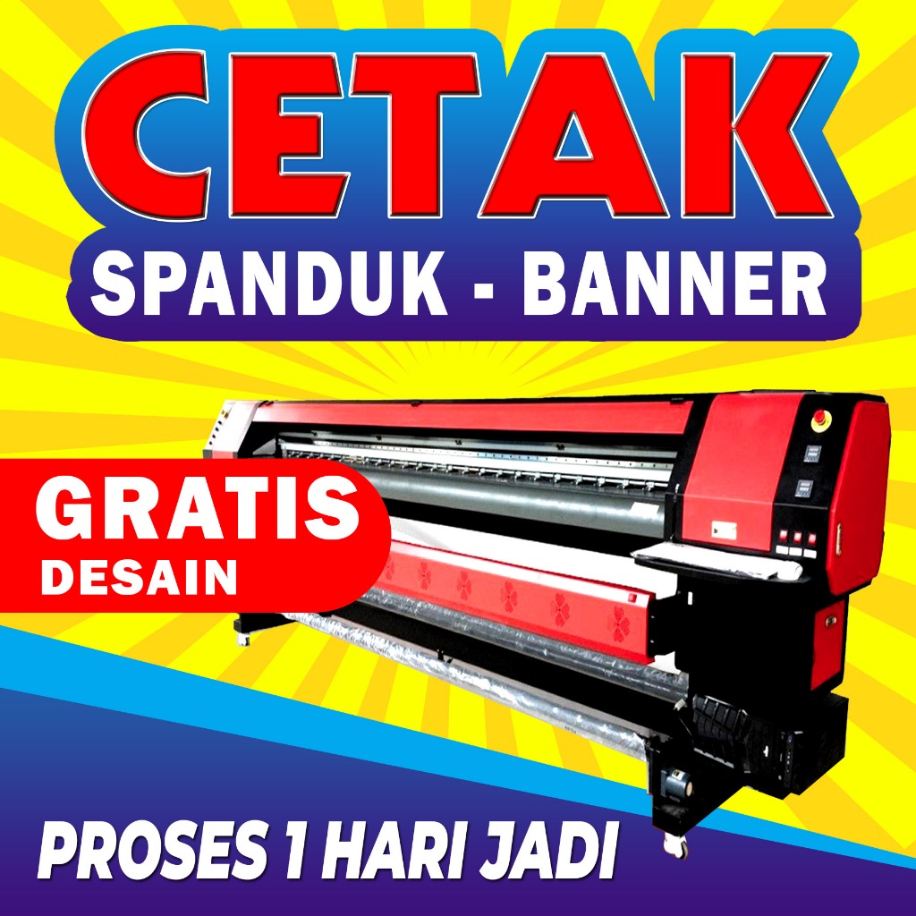 Jual Cetak Spanduk Banner proses cepat | Shopee Indonesia