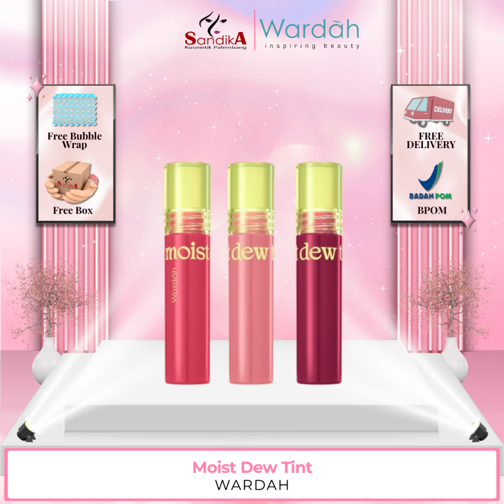 Jual WARDAH Moist Dew Tint 3g | Shopee Indonesia