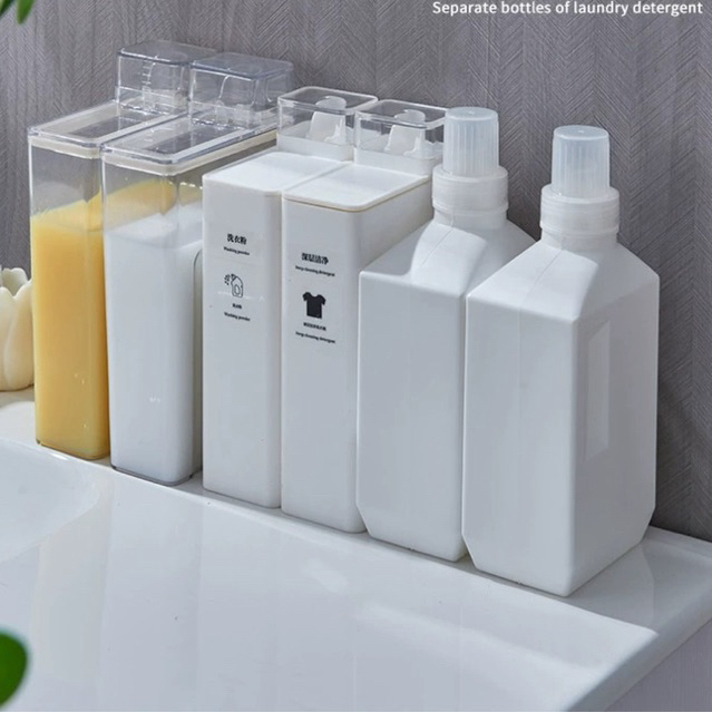 Jual APHOME Botol Deterjen 1L Botol Refill Tempat Penyimpanan Cairan ...