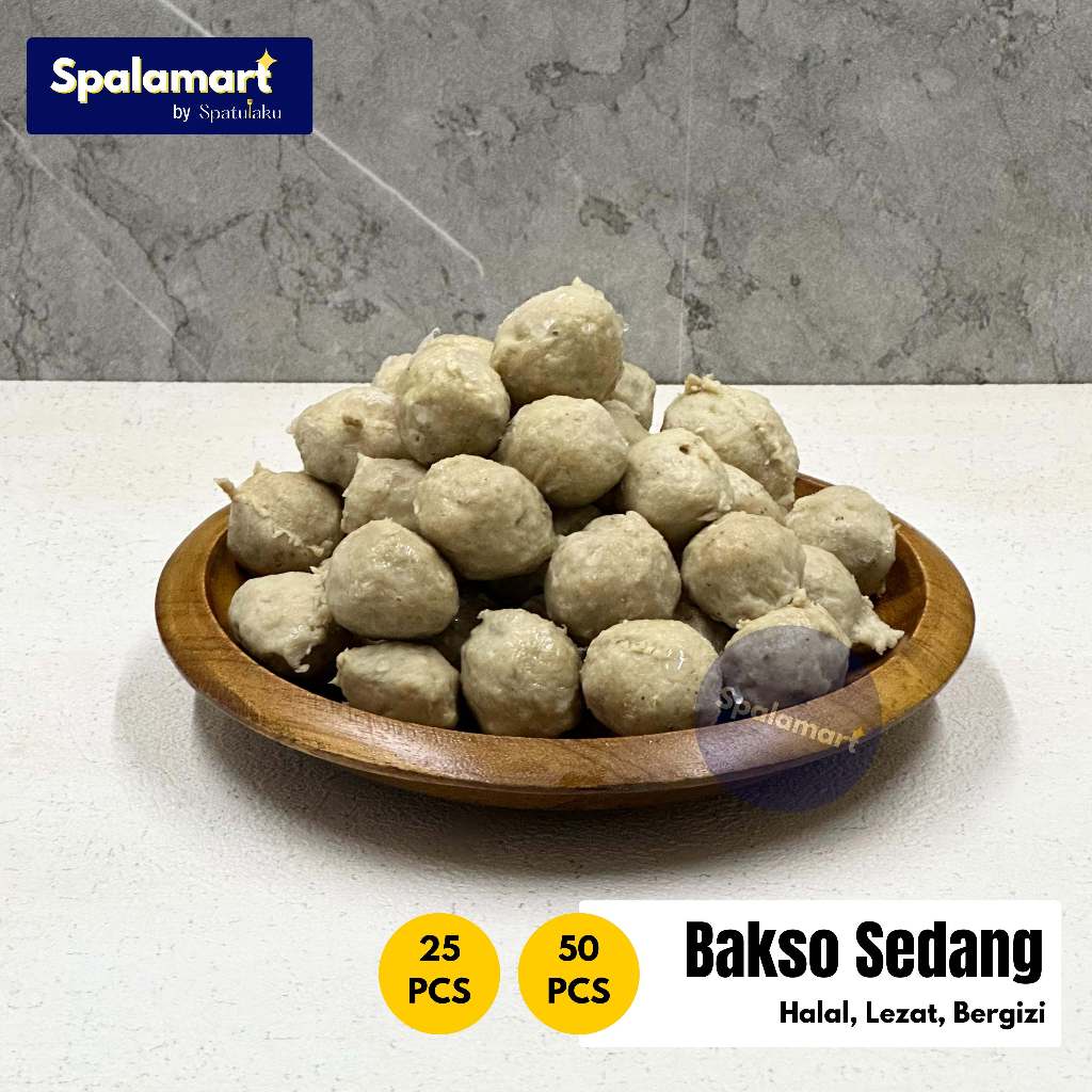 Jual Bakso Sapi Super - 25 pcs Ukuran Sedang | Shopee Indonesia