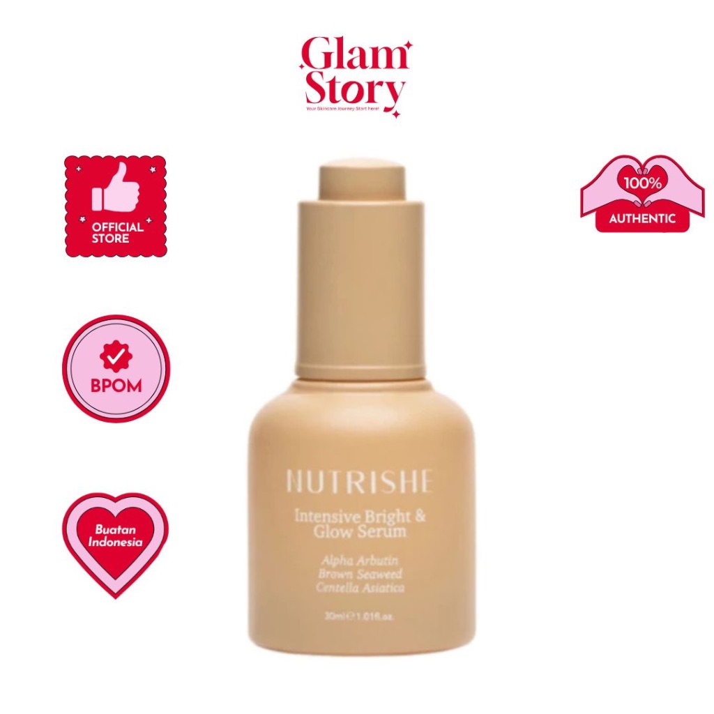 Jual Nutrishe Intensive Bright & Glow Serum (Improved Formula) | Shopee Indonesia