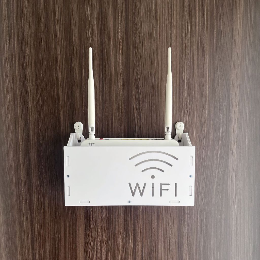 Jual Mega_1688 Rak Kotak Wifi Tempat Wireless Wifi Router Dekorasi ...
