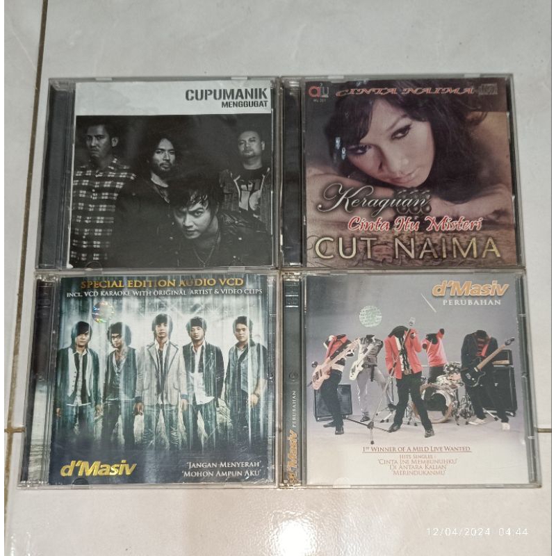 Jual cd Indonesia original CUPUMANIK-MENGGUGAT / CUT NAIMA-Cinta Naima ...