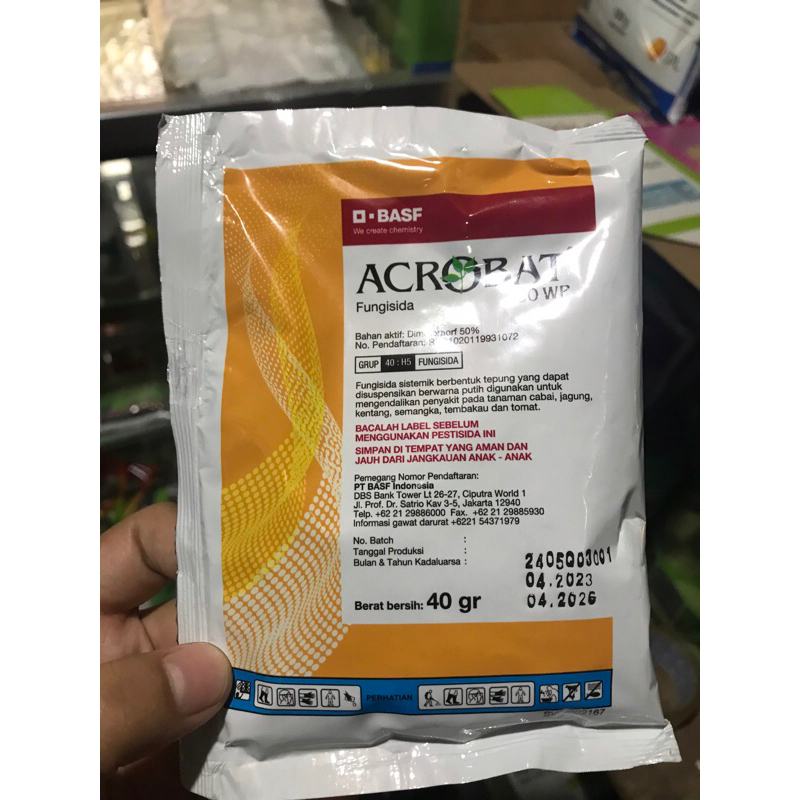 Jual BASF Acrobat Fungisida 40 gr | Shopee Indonesia