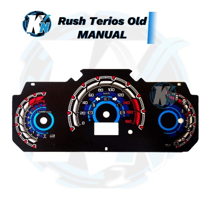 Jual papan panel speedometer Rush/terios old (konde) manual thn 2006 ...