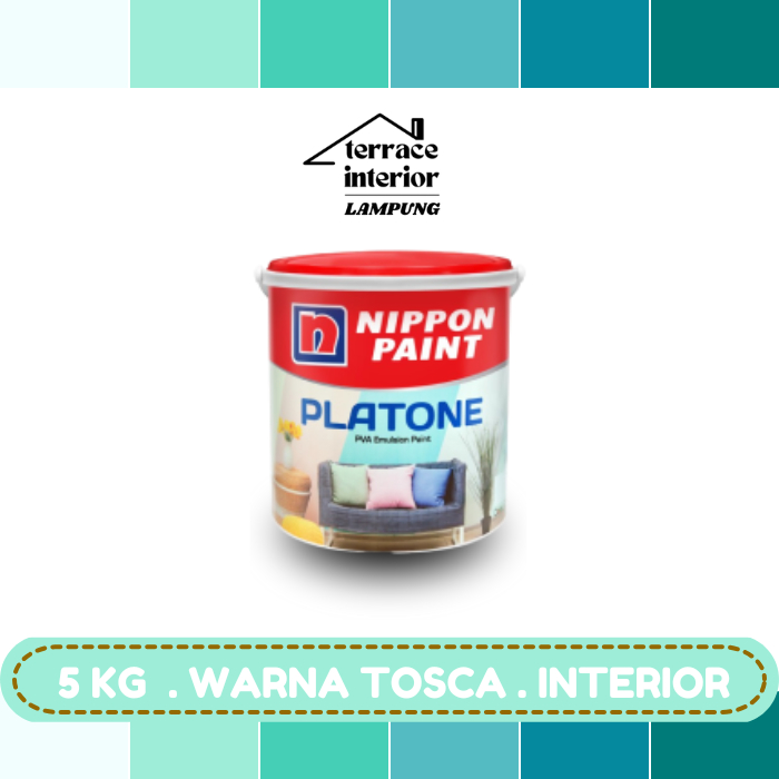 Jual Cat Tembok Interior Nippon Paint Platone Warna Tosca 5 KG | Shopee ...