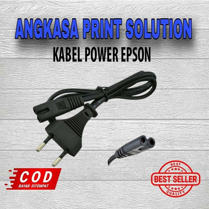 Jual kabel power printer epson L120,L210,L310,L3110 l300 dan lain ...