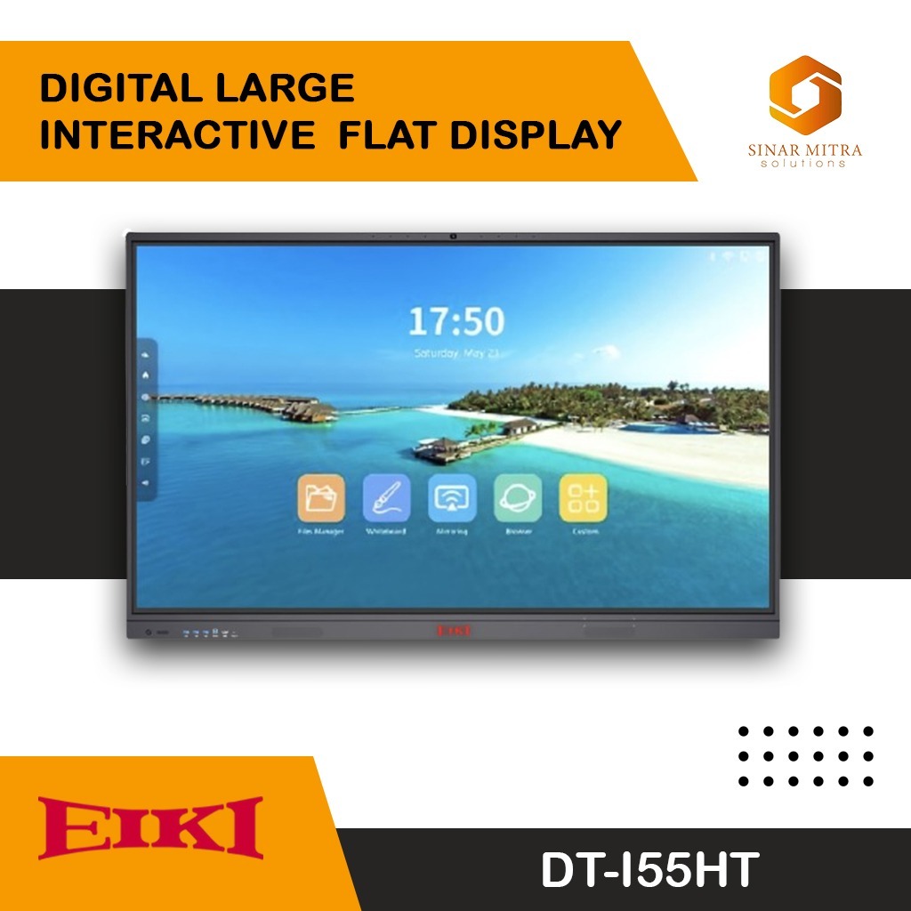 Jual DIGITAL LARGE INTERACTIVE DISPLAY EIKI 155HT IFP HARGA DISTRIBUTOR ...