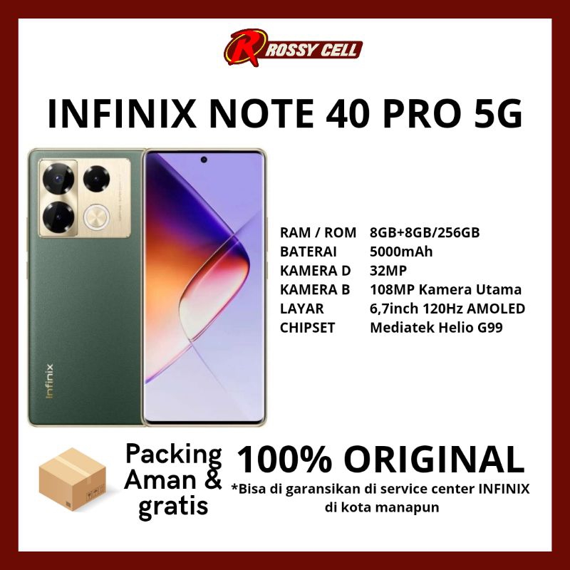 Jual INFINIX NOTE 40 5G | Shopee Indonesia