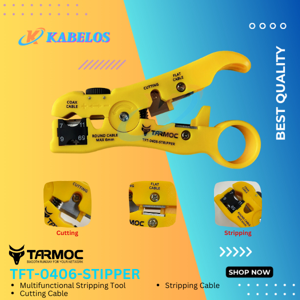 Jual Tarmoc TFT-0406-STRIPPER | Rotary Cable Stripper Cutter Tool Alat ...