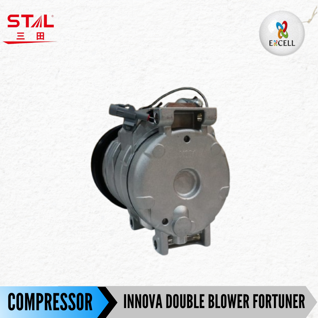 Jual Compressor Kompresor Ac Mobil Toyota Innova Double Blower Fortuner ...