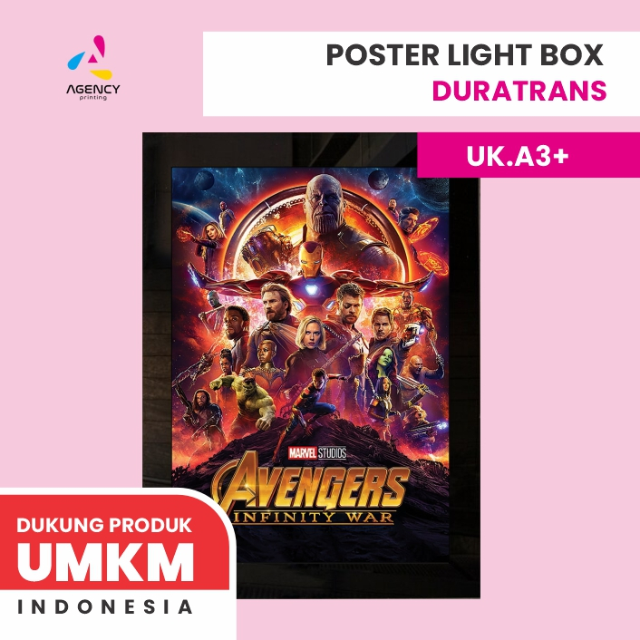 Jual Cetak Print UV Poster Backlight Lightbox Bahan Duratrans Super HD ...