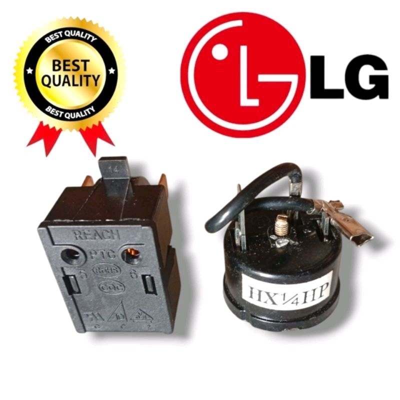 Jual RELAY - Rilay PTC Overload Bulat Freezer Es/Freezer Rak Merk LG ...