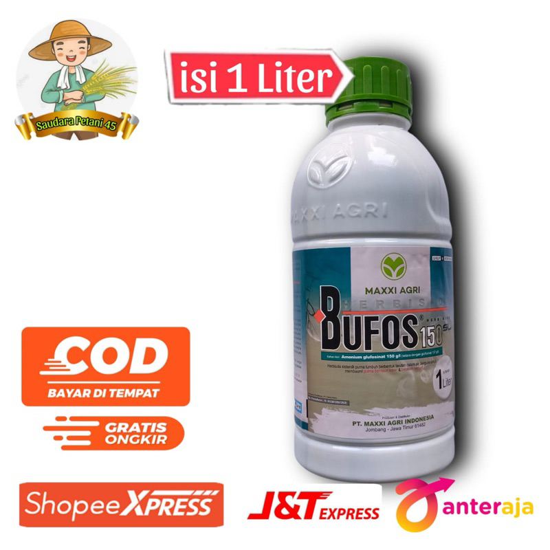 Jual Herbisida BUFOS 150SL pembasmi rumput lulangan isi 1 Liter | Shopee Indonesia