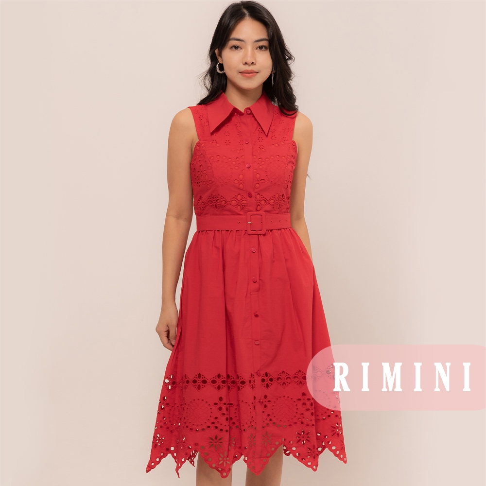 Jual RIMINI - Dress Pesta Wanita Cantik Formal Tanpa Lengan Size XS-XL - Lavella Dress CC31032 ...