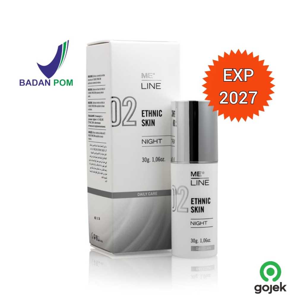 Jual Me Line 02 Ethnic Skin Night 20g Cream Malam Hiperpigmentasi Melasma | Shopee Indonesia
