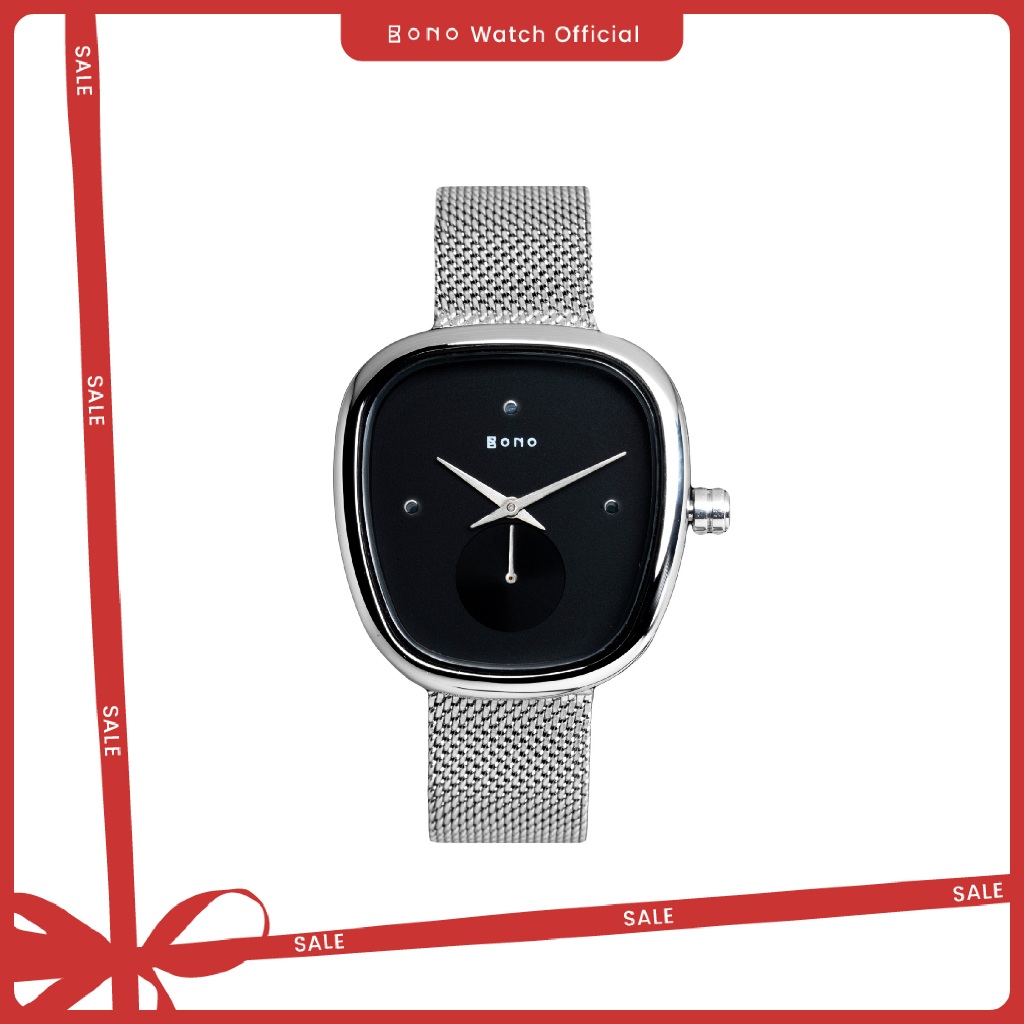 Jual Jam Tangan Wanita Bono Watch Siena Milenia Milanese Silver ...