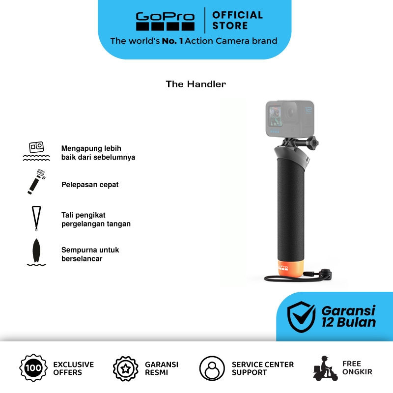 Jual GoPro The Handler (Floating Hand Grip) | Shopee Indonesia