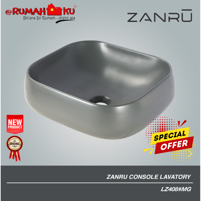 Jual ZANRU Console Lavatory LZ408 | Wastafel - Wastafel Cuci Tangan ...