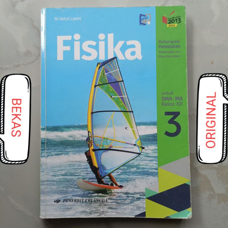 Jual Buku Fisika Kelas 12 XII 3 III SMA MA Penerbit Erlangga Kurikulum 2013 Revisi Kelompok ...