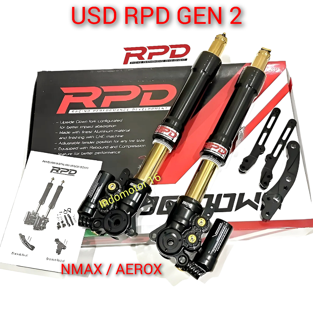 Jual SHOCK SKOK DEPAN UP SIDE DOWN UPSIDE DOWN USD RPD GEN 2 ORIGINAL ...