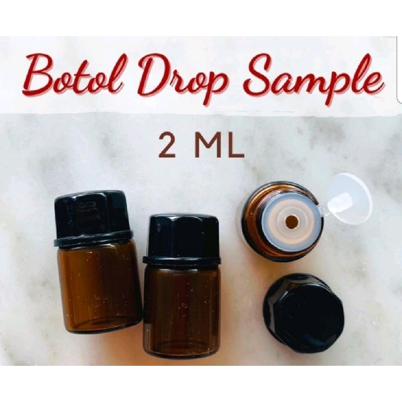 Jual BOTOL SAMPLE DROP 2ml | Shopee Indonesia