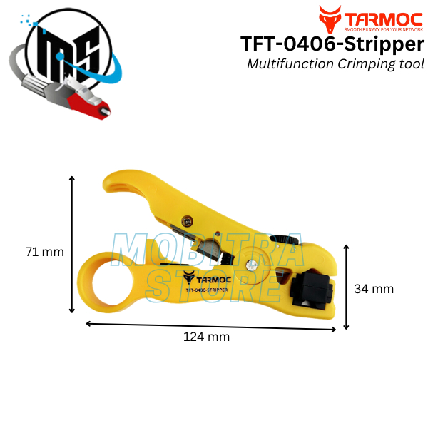 Jual Tarmoc TFT-0406-STRIPPER | Rotary Cable Stripper Cutter Tool Alat ...