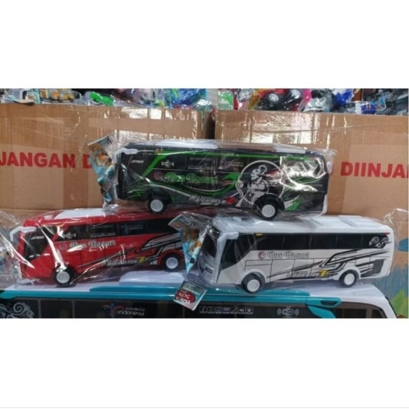Jual mainan mobil bis basuri / bus telolet ada lampu dan musik LT60 ...