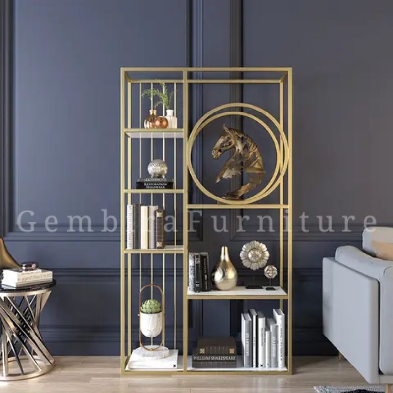 Jual partisi rack serbaguna rak pembatas sekat ruangan showcase ...