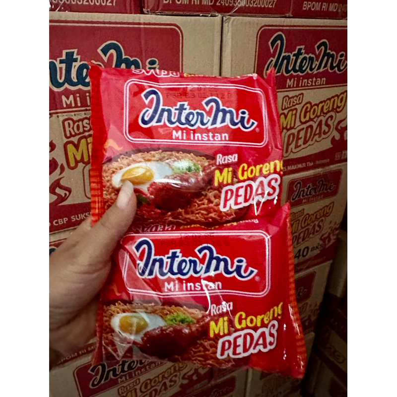 Jual Intermi Mi Instan Rasa Goreng PEDAS | Shopee Indonesia