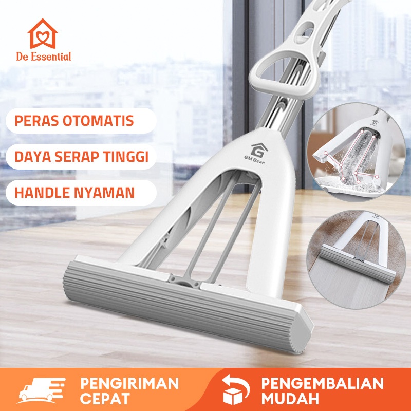 Jual De Essential Pel Lantai Spons Pel Karet 1165 - Sponge Mop 28cm ...