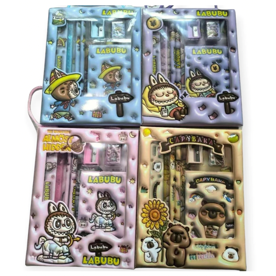 Jual STUDY SET 2018 LABUBU CAPYBARA SANRIO STATIONERY SET SET ALAT ...