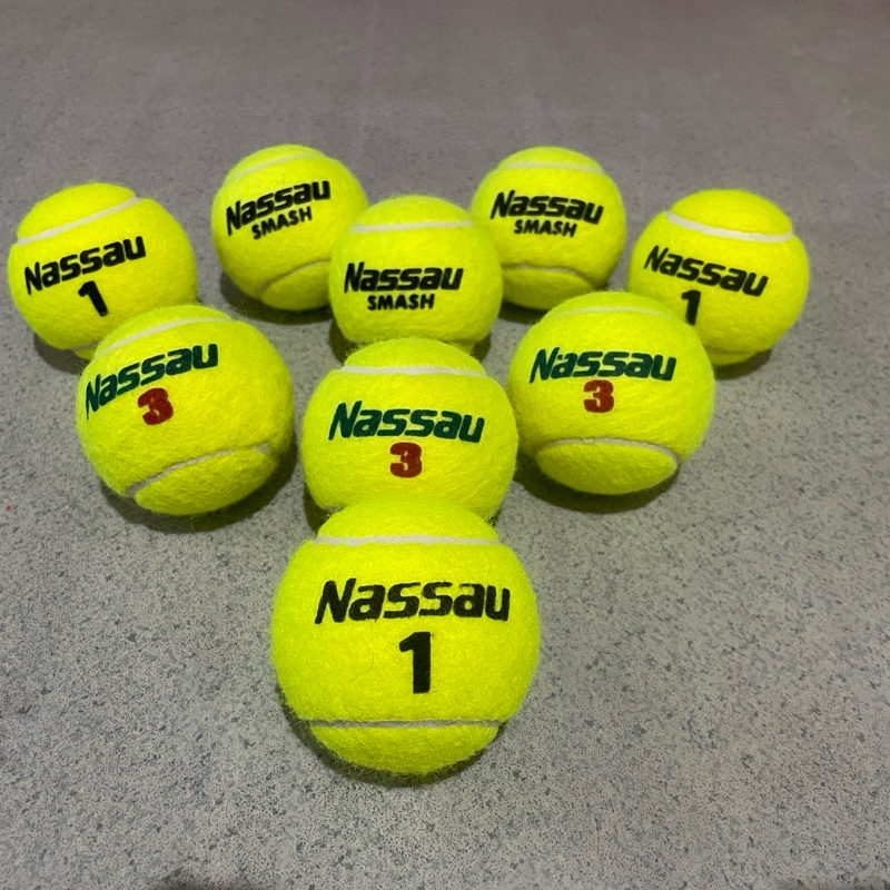 Jual BOLA TENIS LAPANGAN SATUAN NASSAU | Shopee Indonesia