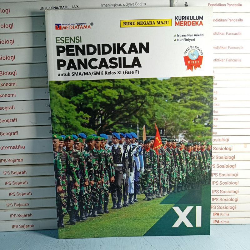 Jual Buku Original ESENSI PENDIDIKAN PANCASILA untuk SMA/MA/SMK Kelas XI(Fase F)BUKU NEGARA MAJU ...