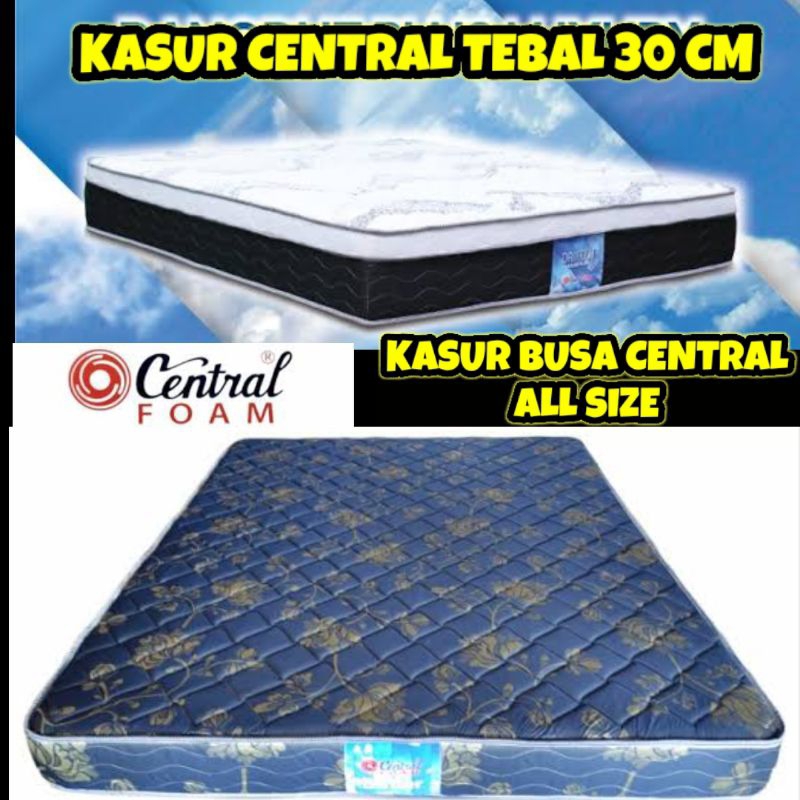 Jual KASUR BUSA CENTRAL FOAM 180x200 160x200 140x200 120x200 90x200 ...