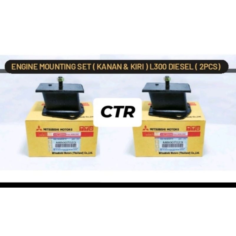 Jual ENGINE MOUNTING SET L300 DIESEL /ASLI ORIGINAL L300 DIESEL ( 2PCS ...