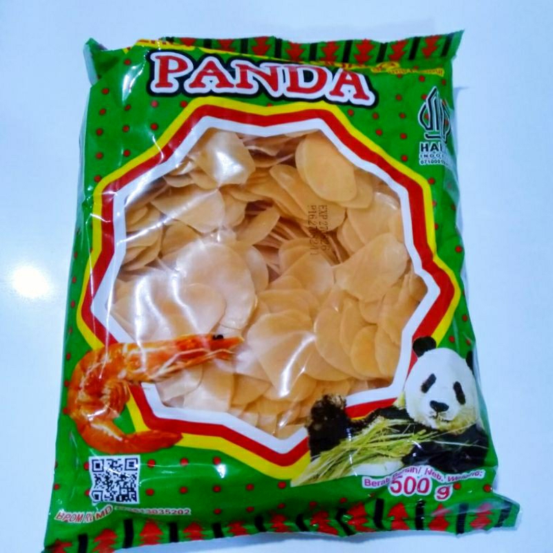 Jual KERUPUK RASA UDANG CAP PANDA 500g | Shopee Indonesia