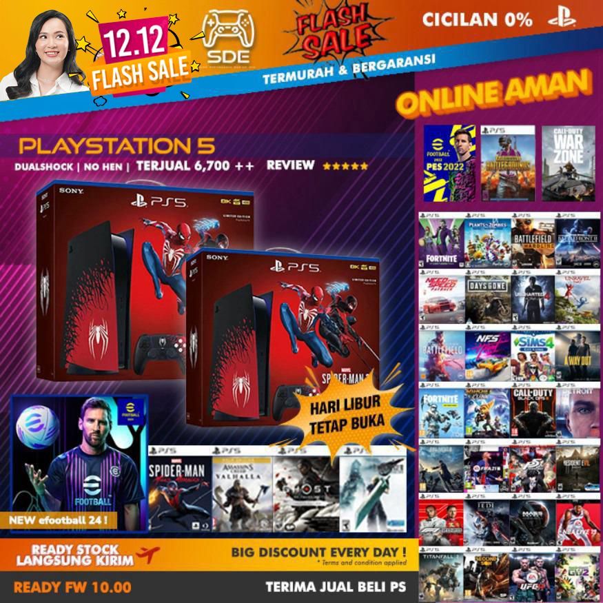 Jual SONY PlayStation 5 PS5 slim Disc Version / digital version slim ...